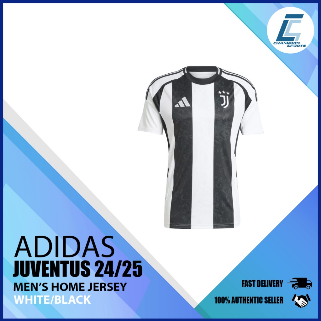 Adidas Men's Juventus 24/25 Home Jersey (IS8002) | Shopee Singapore