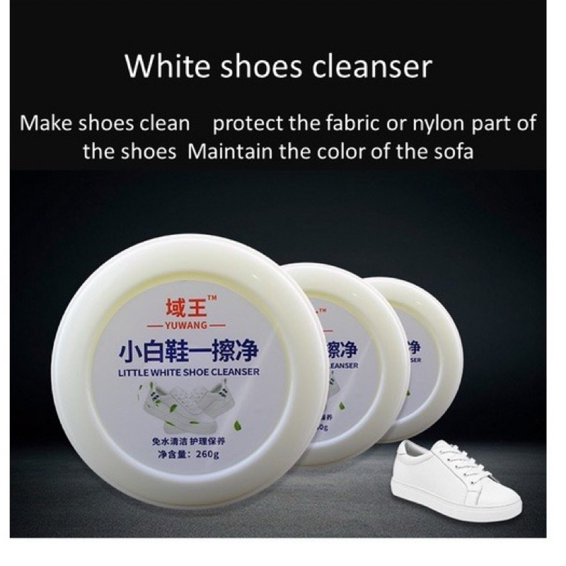 SG Stock[Clearance Sales ] 260G White shoes Cleaning Cream ...