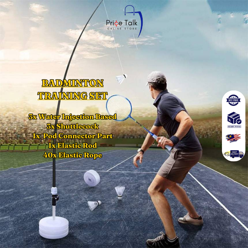 Badminton Training Trainer Solo Sport Exercise Equipment Practice Aid ...