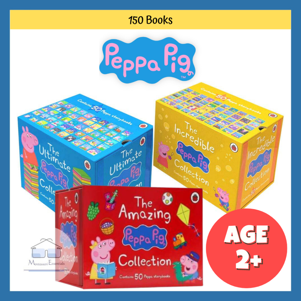 [SG STOCK] Peppa Pig Book Set: The Ultimate Peppa Pig & Incredible ...