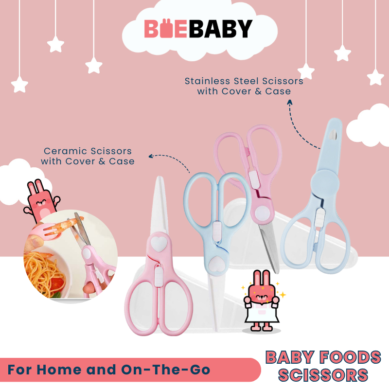 Baby Ceramic Food Scissors / Stainless Steel Food Scissors High Quality ...