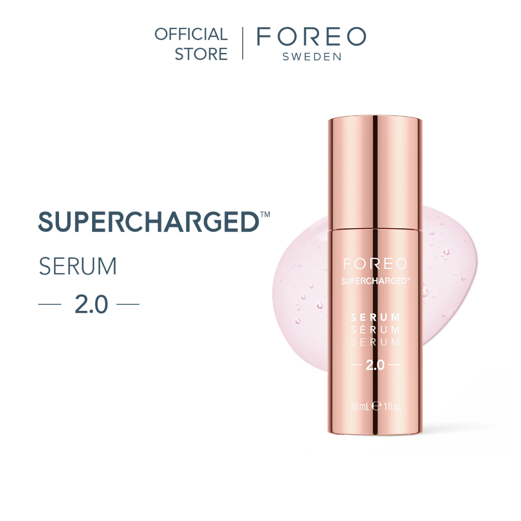FOREO SUPERCHARGED Serum 2.0 - Microcurrent Conductive Gel | Hyaluronic ...