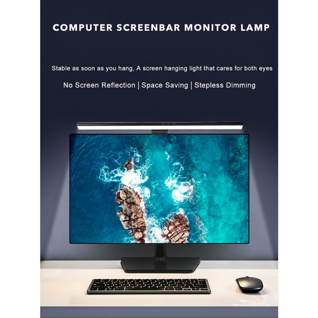 SG [In Stock]LED Light Dimmable USB Desk Lamps Monitor Laptop Screen ...