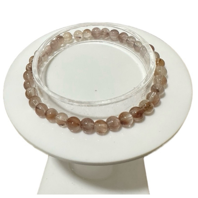 Channel Crystals: Red Rabbit Hair Bracelet 5mm | Shopee Singapore