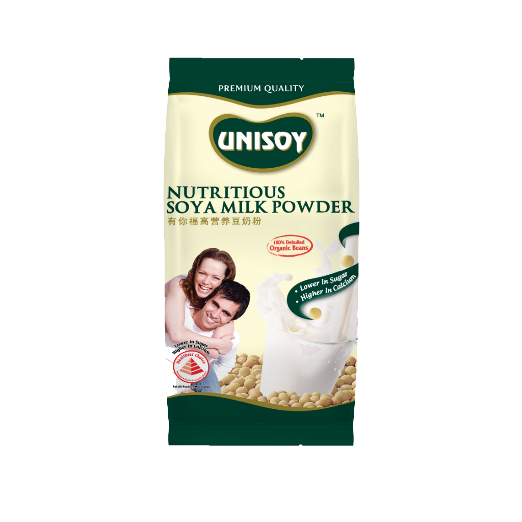 Bundle 5 UNISOY Nutritious Soy Milk Powder - No Cane Sugar | Low Sugar ...