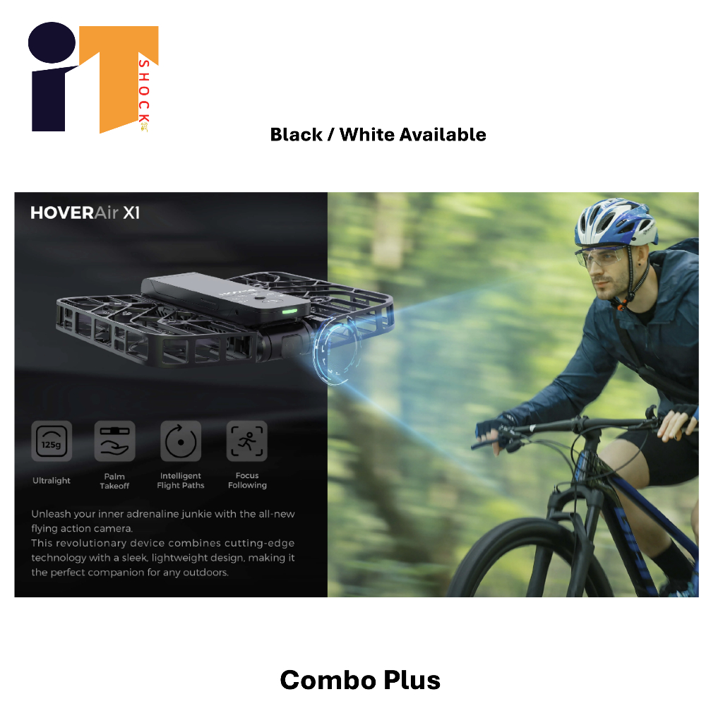 HOVERAir X1 Pocket-sized Self flying Camera Drone Combo Plus (Hover, HoverAir) | Shopee Singapore