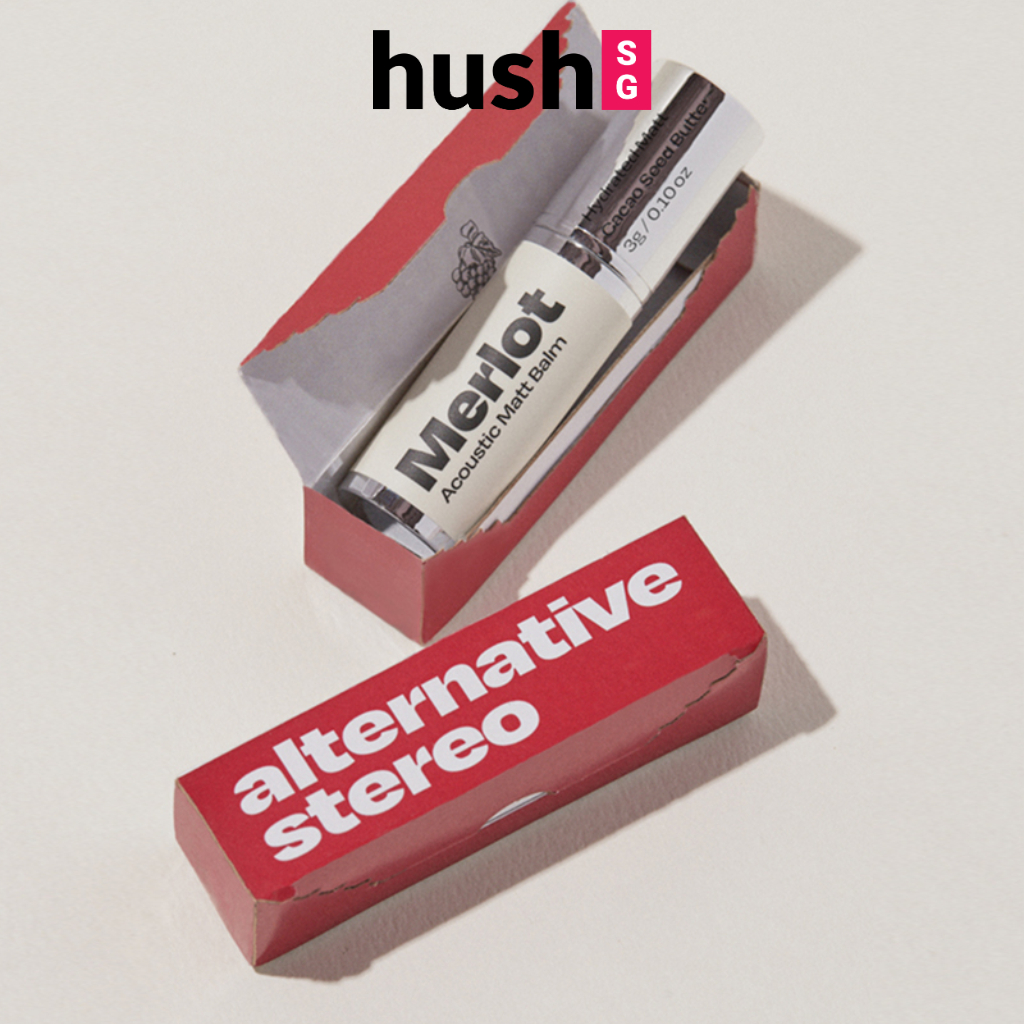 ALTERNATIVE STEREO Acoustic Matt Balm - 01 Masala Chai/05 Denim Rose ...