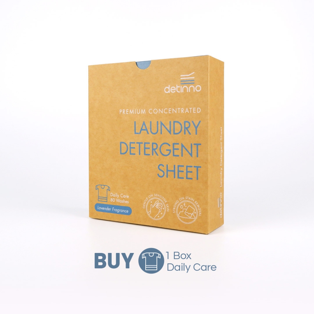 Laundry Detergent Sheet - Daily Care (For all types of clothes ...