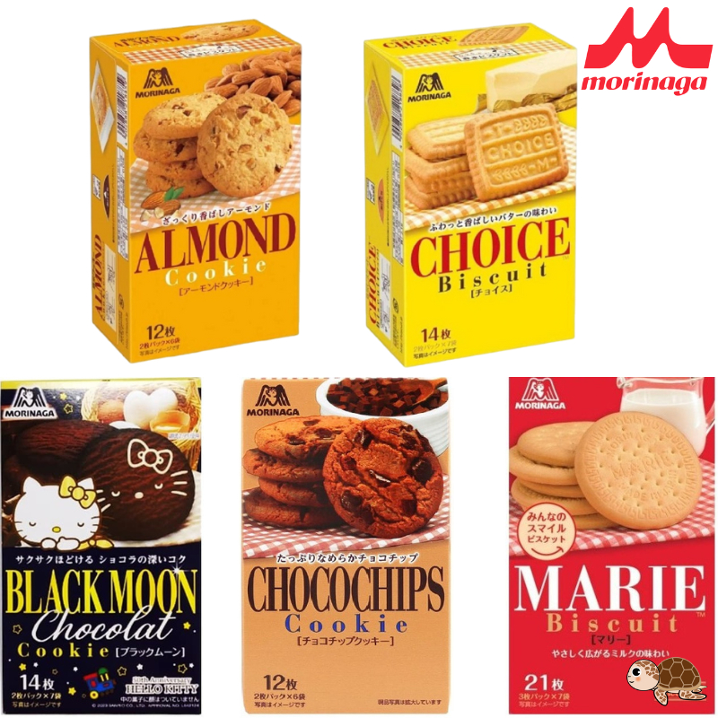 Morinaga Cookies Butter Chocolate Chip Almonds direct from Japan 森永饼干 ...