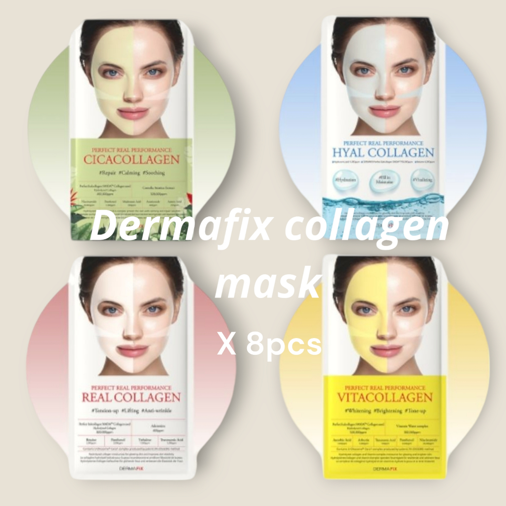 DERMAFiX Perfect Real Performance Collagen mask , Vita Collagen, Cica ...
