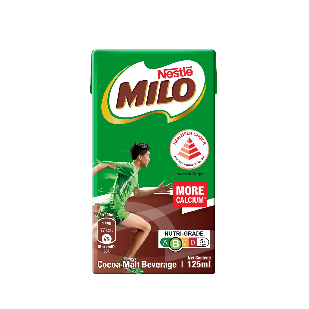 Milo UHT Chocolate Malt Packet Drink (4x125ml) | Shopee Singapore