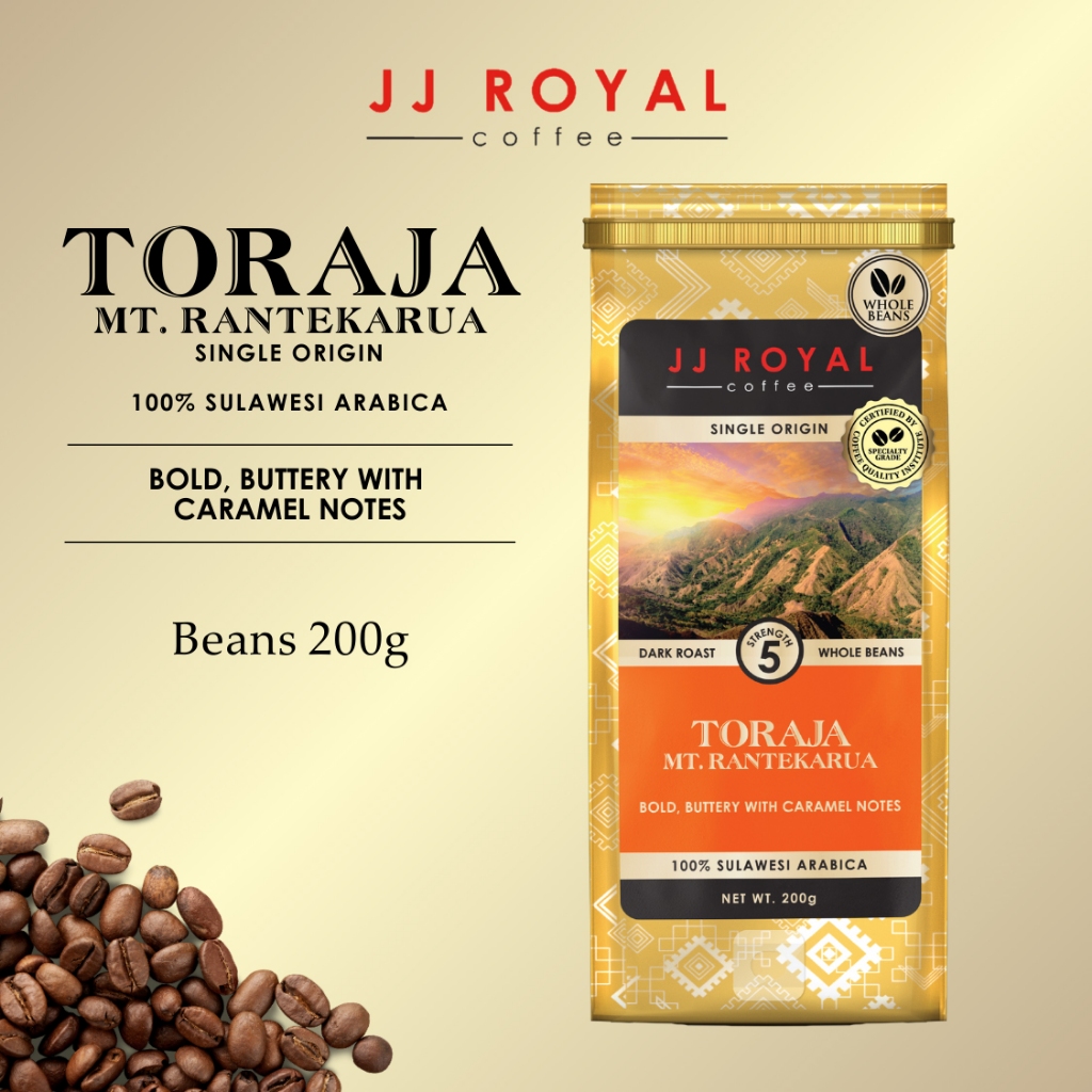 JJ Royal Coffee | Toraja 100% Single Origin Sulawesi Arabica Coffee ...