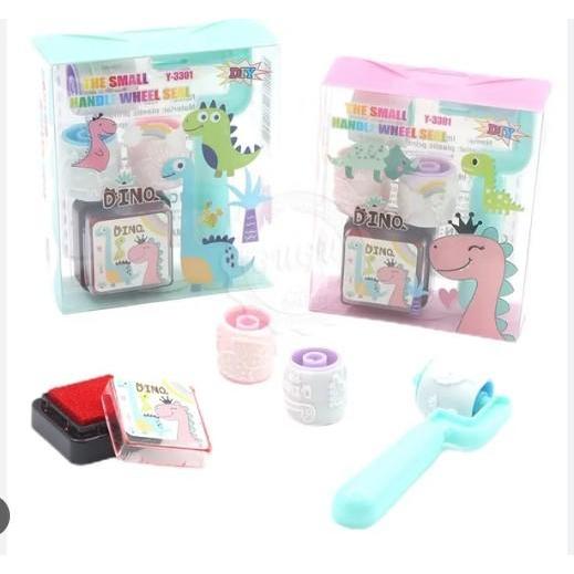 Douyin's most popular dinosaur stamp, dinosaur roller stamp, cute ...