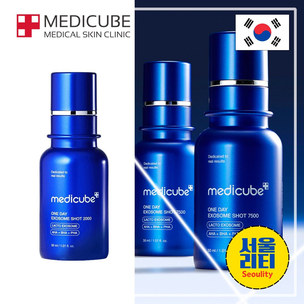 MEDICUBE Zero Exosome Reedle Shot 2000, 7500 PPM Ampoule 30ml | Shopee Singapore