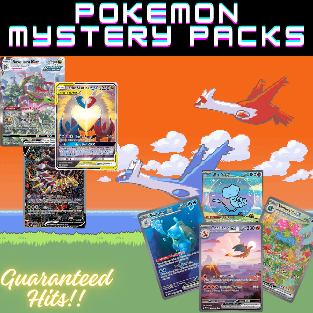 FUN Pokemon Cards Mystery Packs [Great Hits!!!!!] | Shopee Singapore