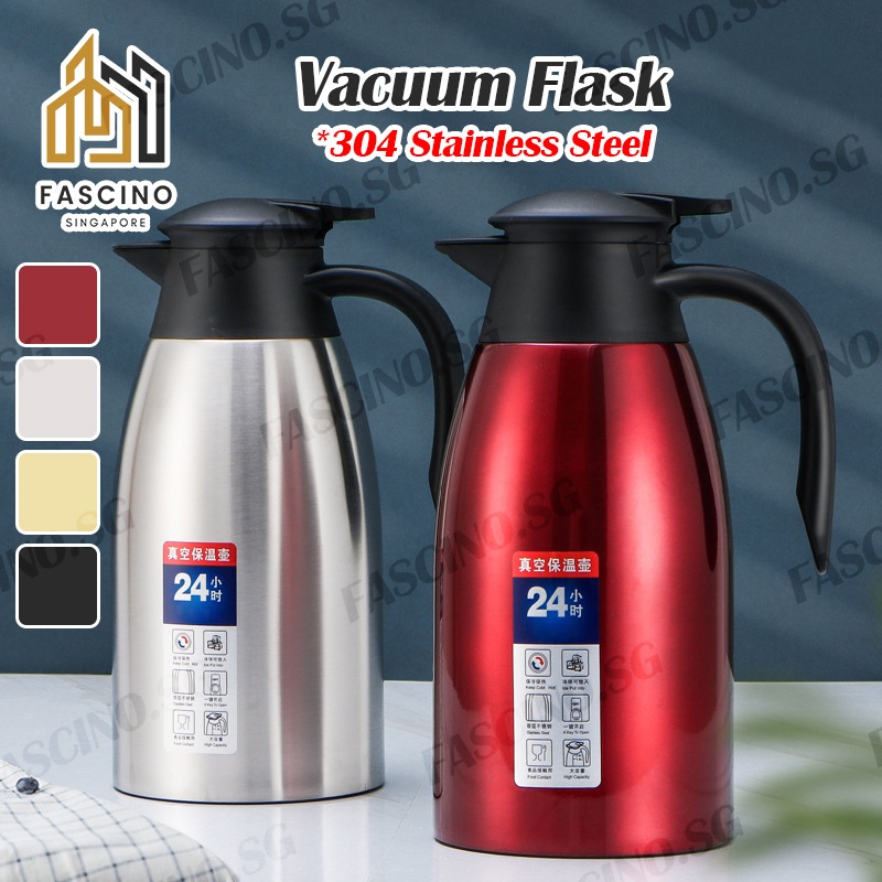 【SG】2L Thermal Jug 304 Stainless Steel Thermos Flask Large Capacity ...