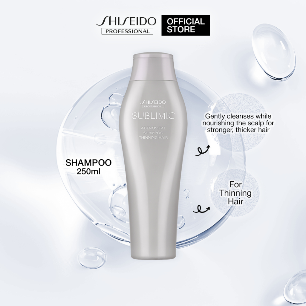 Shiseido Professional Sublimic Adenovital Shampoo - 250ml | Shopee ...