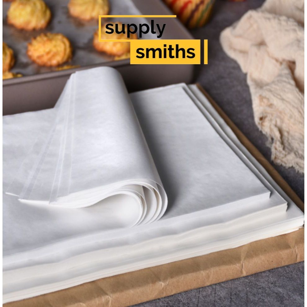 Supply Smiths Burger Paper | Grease Wrap Paper | Unbleached Parchment ...