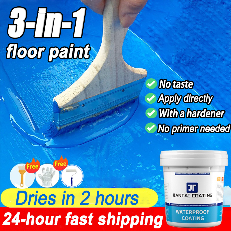 【Really Stock】epoxy floor coating cat epoxy lantai simen for Warehouse ...