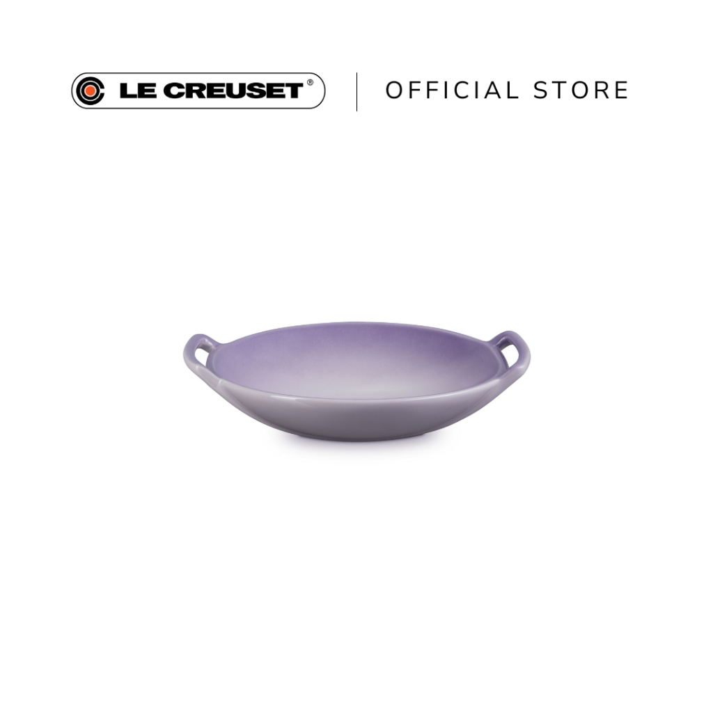 Le Creuset Stoneware Wok Dish 20cm - Bluebell Purple | Shopee Singapore