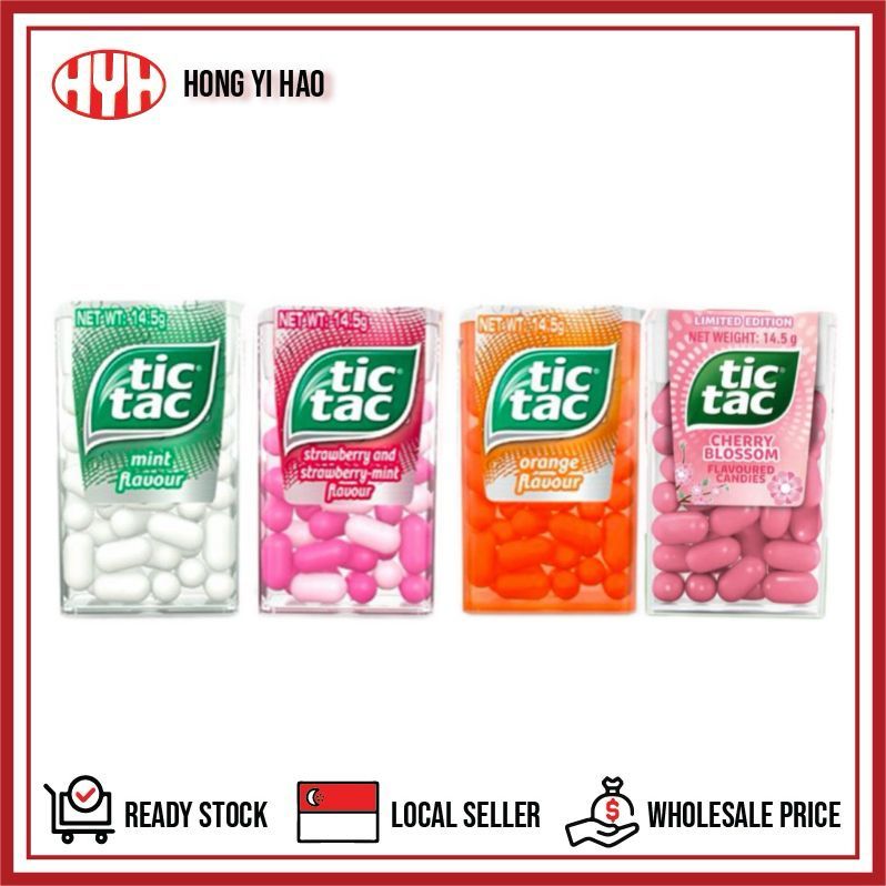 Tic Tac Candy (12x15g) | Shopee Singapore