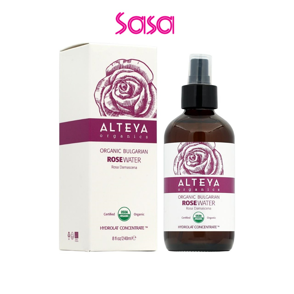 Alteya Organic Bulgarian Rose Water (240ml) | Shopee Singapore
