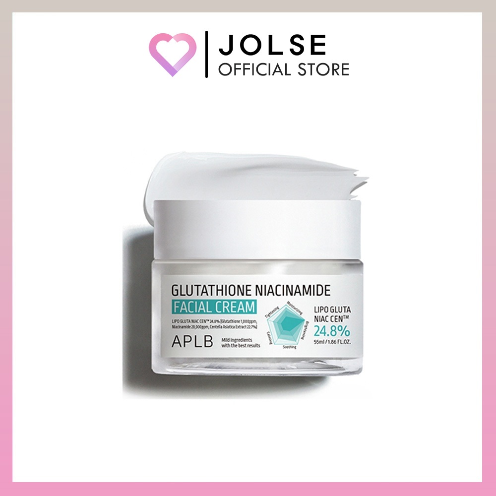Aplb Glutathione Niacinamide Facial Cream 55ml Shopee Singapore