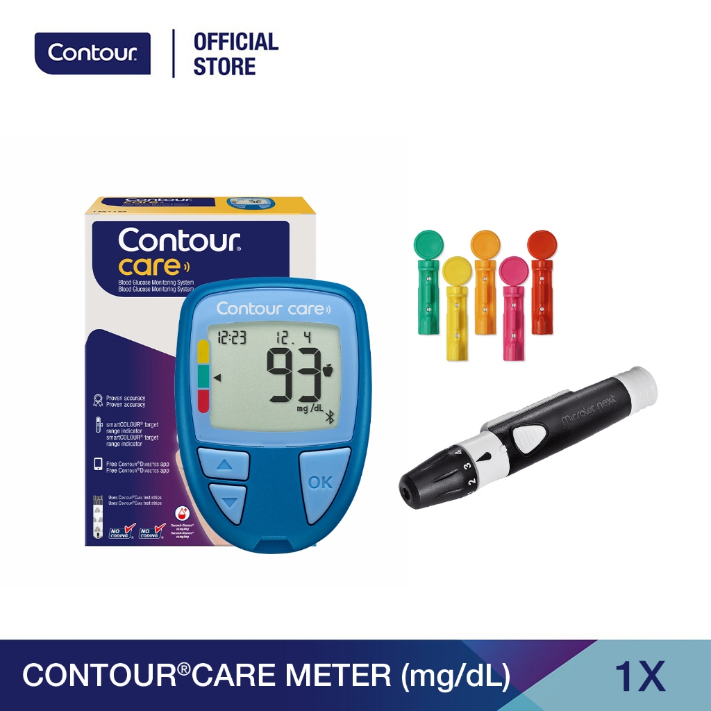 CONTOUR®CARE Blood Glucose Monitoring System- mg/dL (Meter only ...