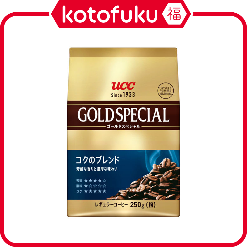 UCC UESHIMA COFFEE UCC Gold Special Full Body Blend SAP Coffee Powder ...