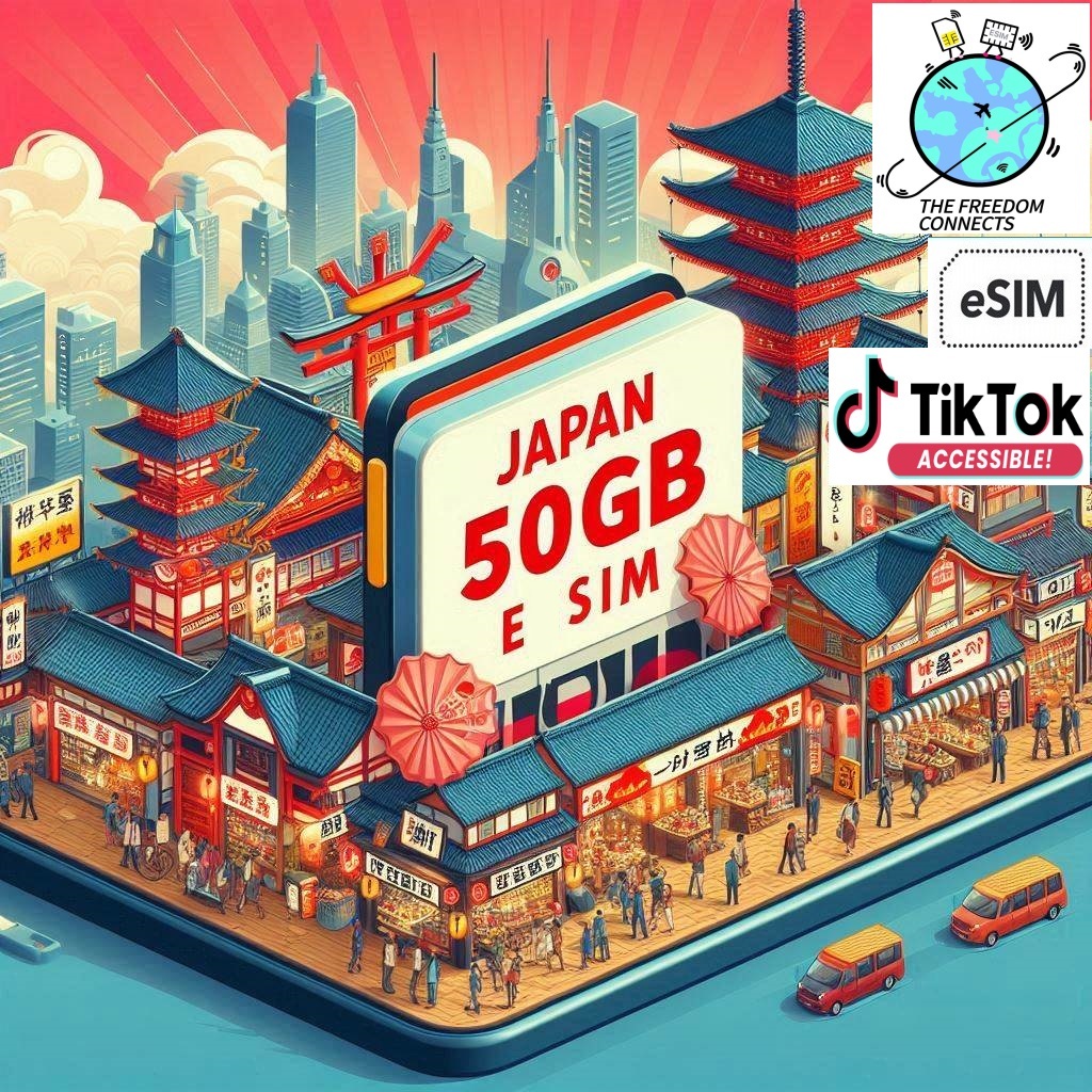 JAPAN eSIM 4G/5G High Speed 50GB Unlimited PRO 24HRS USAGE* (3 - 30DAYS) 10/20/30GB/50GB *CAN TT ...