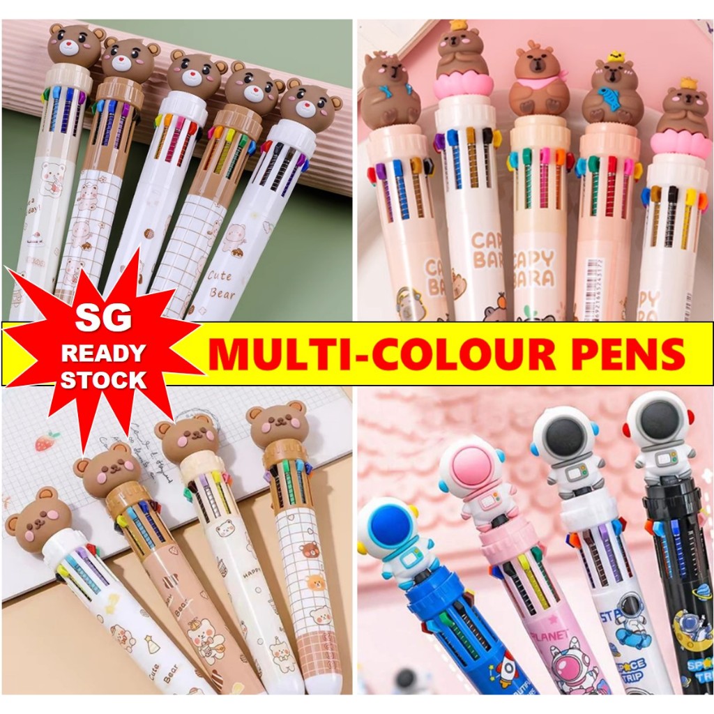 [SG Ready Stock] Cute Capybara Astronaut Pen Kids Gifts Children ...