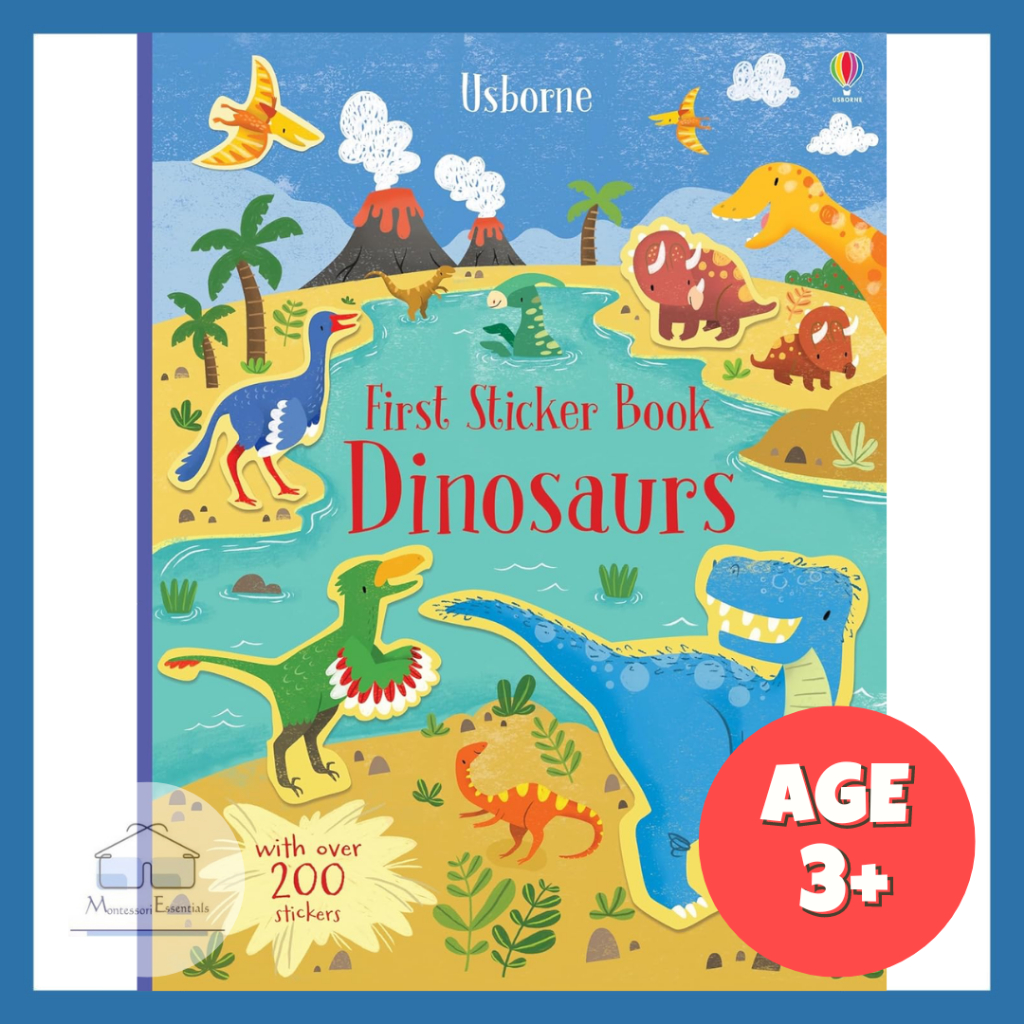 (Dinosaurs) Usborne First Sticker Book Kids Sticker Books Children ...