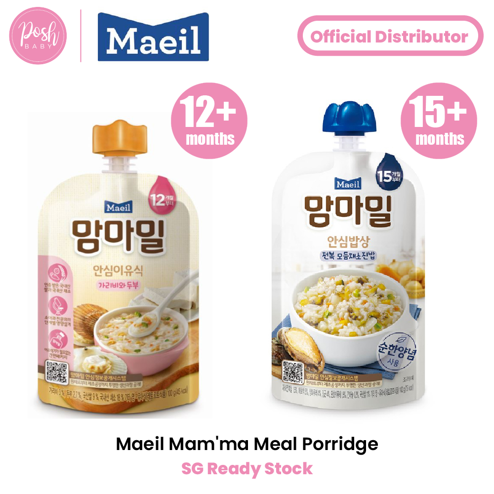 [Bundle of 6] Maeil Baby Porridge Mamma Meal 100g | Shopee Singapore