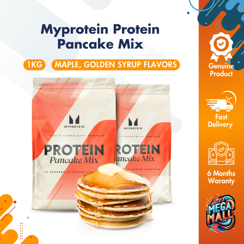 Myprotein Protein Pancake Mix 1kg Dessert Nutritious Breakfast Delicious & Healthy Energizing ...