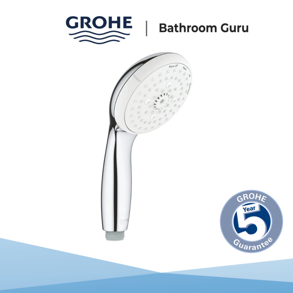 Grohe Tempesta Handshower 4 Sprays Chrome - 28421002 | Shopee Singapore