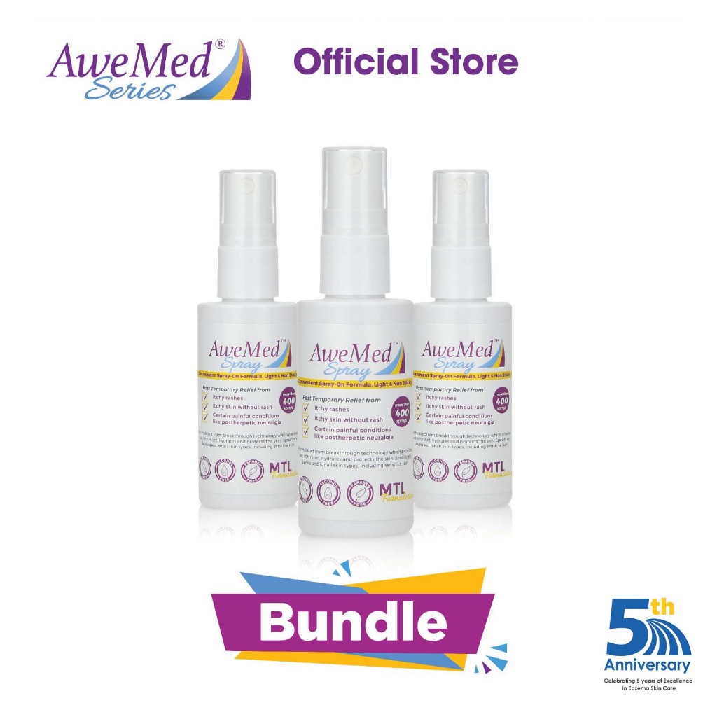 [Bundle Deal] 3x AweMed® Spray 50ml | Shopee Singapore