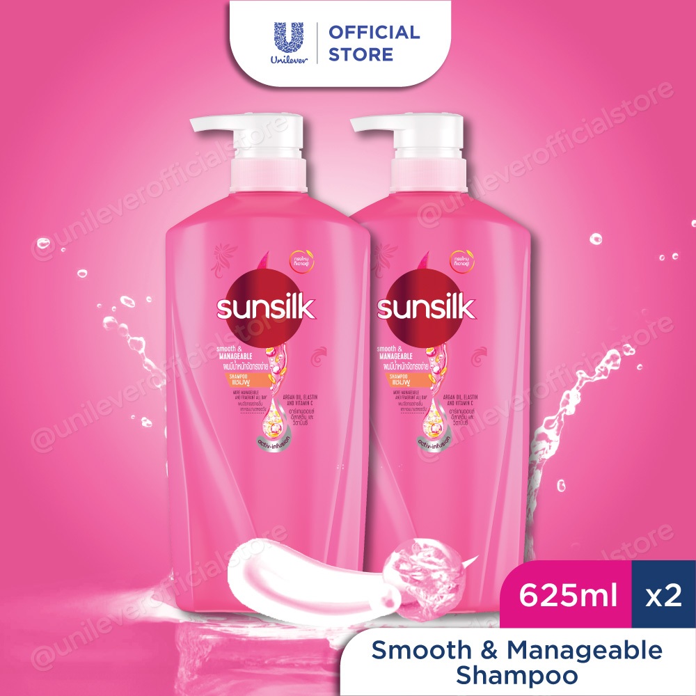 [Bundle of 2] Sunsilk Hair Care Shampoo 625ml | Shopee Singapore