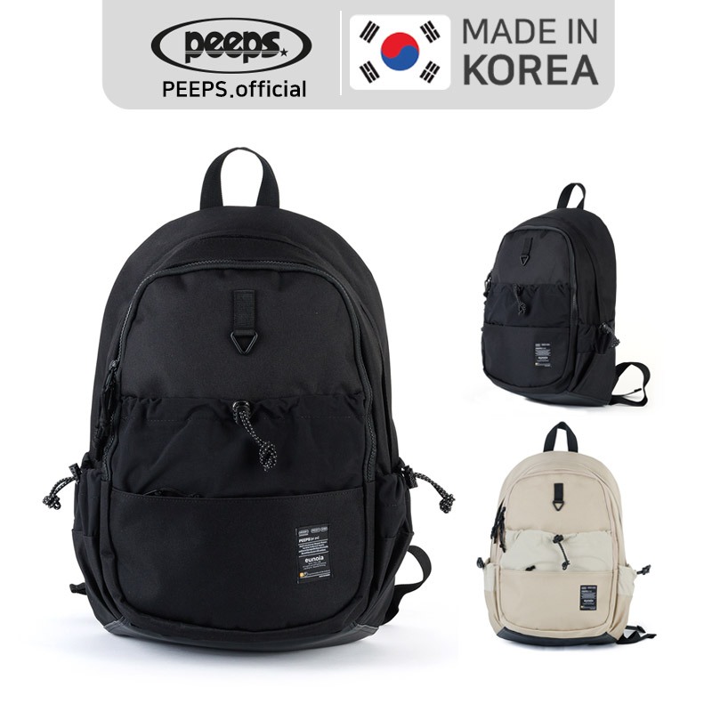 PEEPS blend string pocket backpack(2 color) | Shopee Singapore