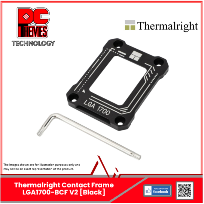 Thermalright Contact Frame LGA1700-BCF V2 [Black] | Shopee Singapore