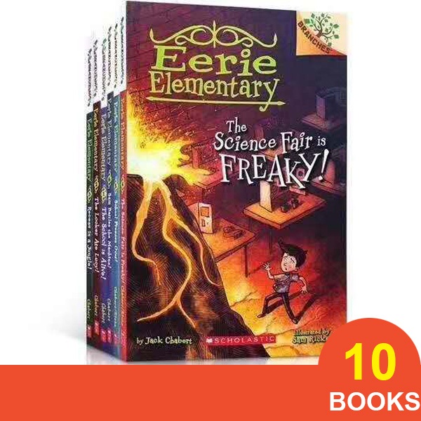 [SG Stock] Scholastic Eerie elementary (10 Books) | Shopee Singapore