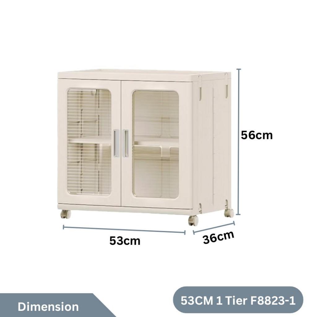 Easyhome.sg Slim Cabinet F88 / Plastic Storage Drawers / Kitchen ...