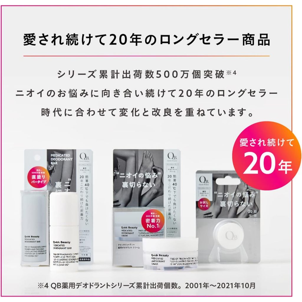 LIBERTA QB Medicated deodorant cream antiperspirant deodorant sterilization Deodorant cream 30g ...