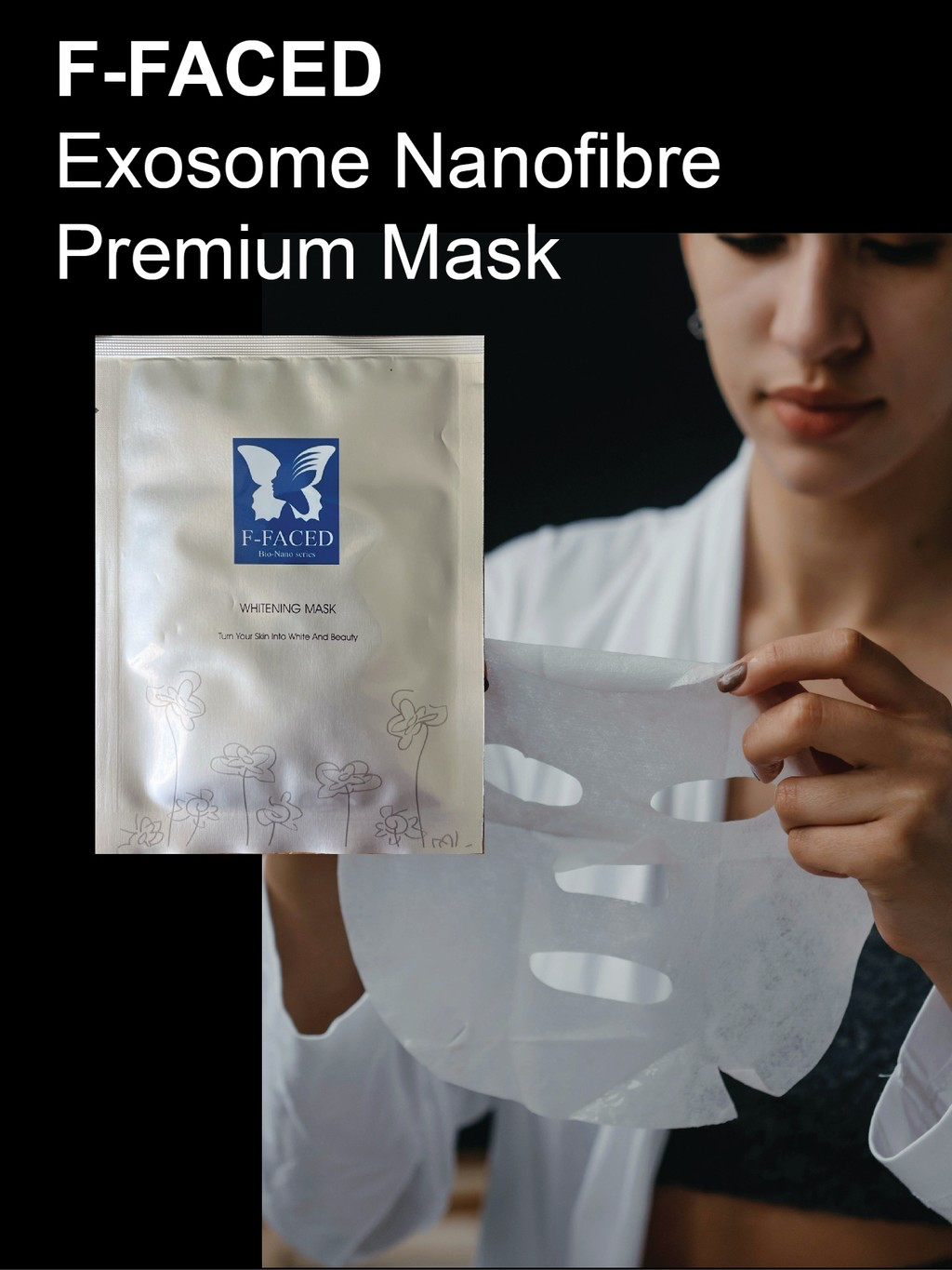 F-FACED Exosome Nano-Biofibre Premium Mask | Shopee Singapore