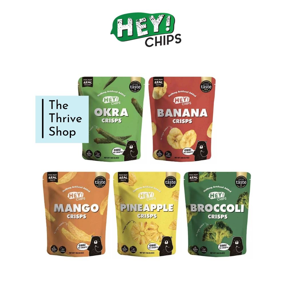TTS - Hey Chips Fruit And Vegetable Chips (Mini) | Shopee Singapore