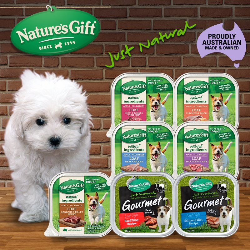 Nature's Gift Meal Tray 100g x 9 trays Dog Wet food | Shopee Singapore