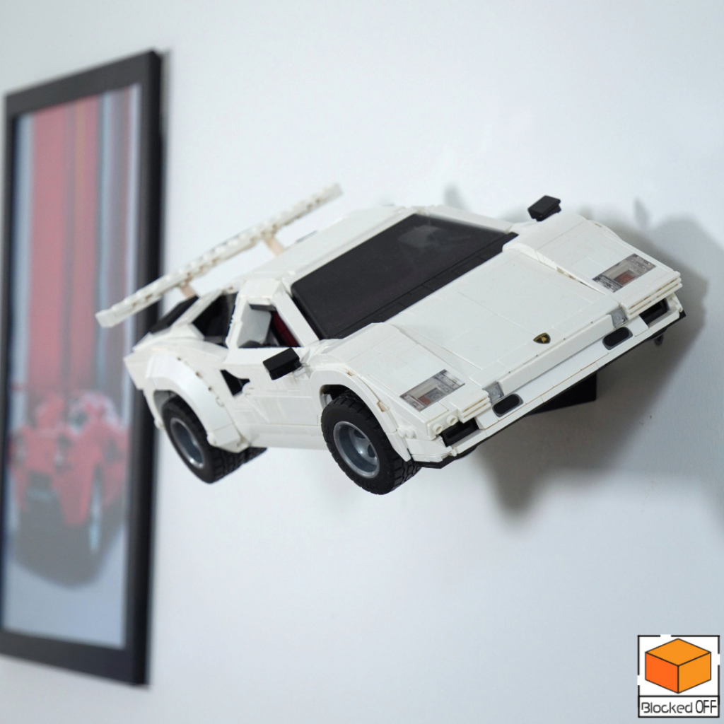 Wall Mount For Lego Technic Lamborghini Countach 5000 (10337) (2 In 1 ...