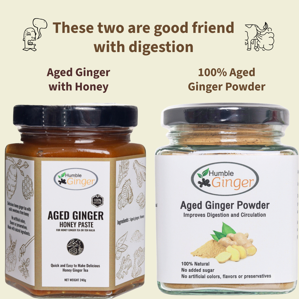 Humble Ginger: Aged Ginger Powder l Aged Ginger Honey Paste l Digestion ...
