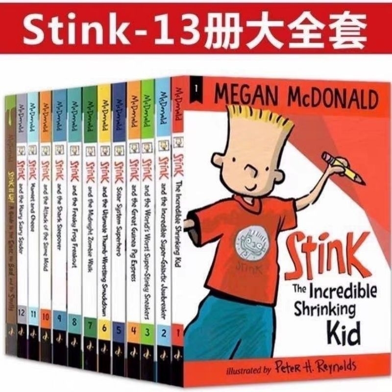 Stink The incredible shrinking kid 13books | Shopee Singapore