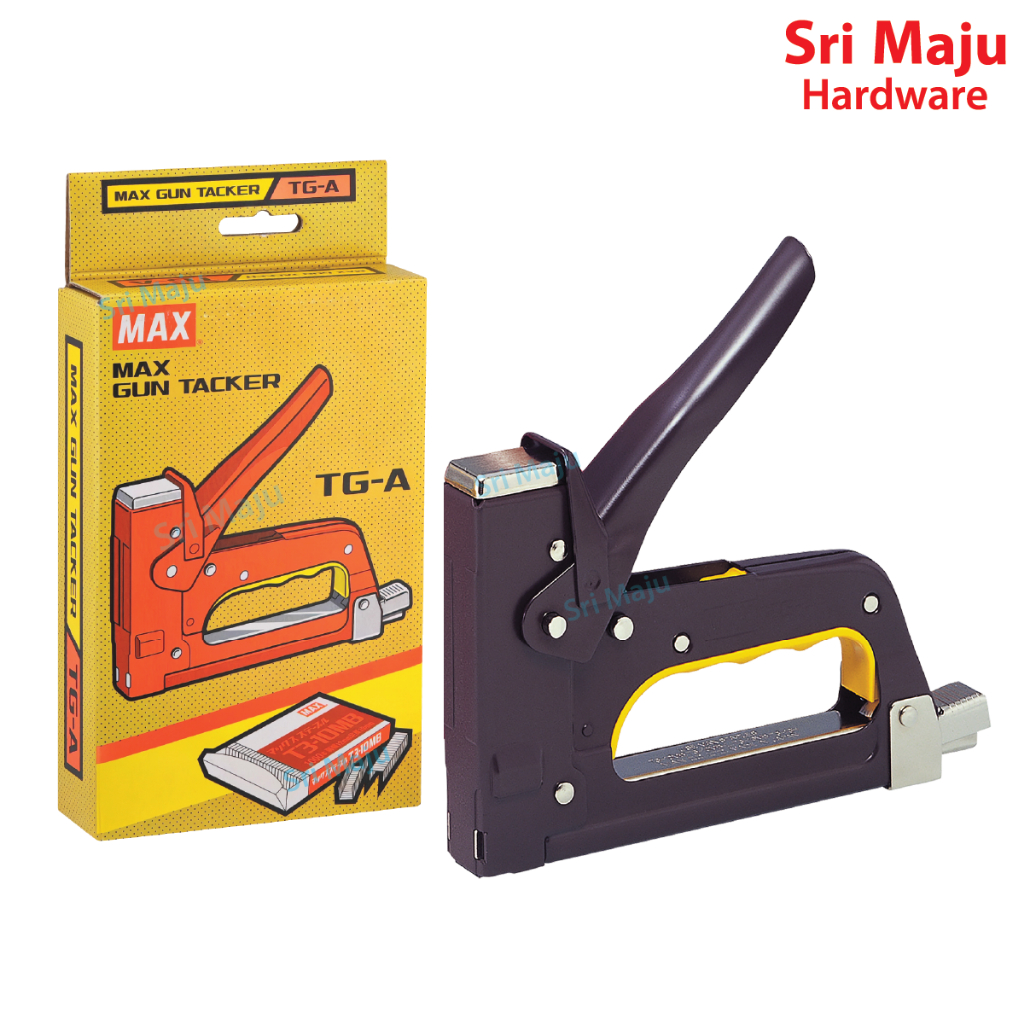 MAJU Original MAX TG-A Heavy Duty Japan Gun Tacker Metal Body Use T3 ...