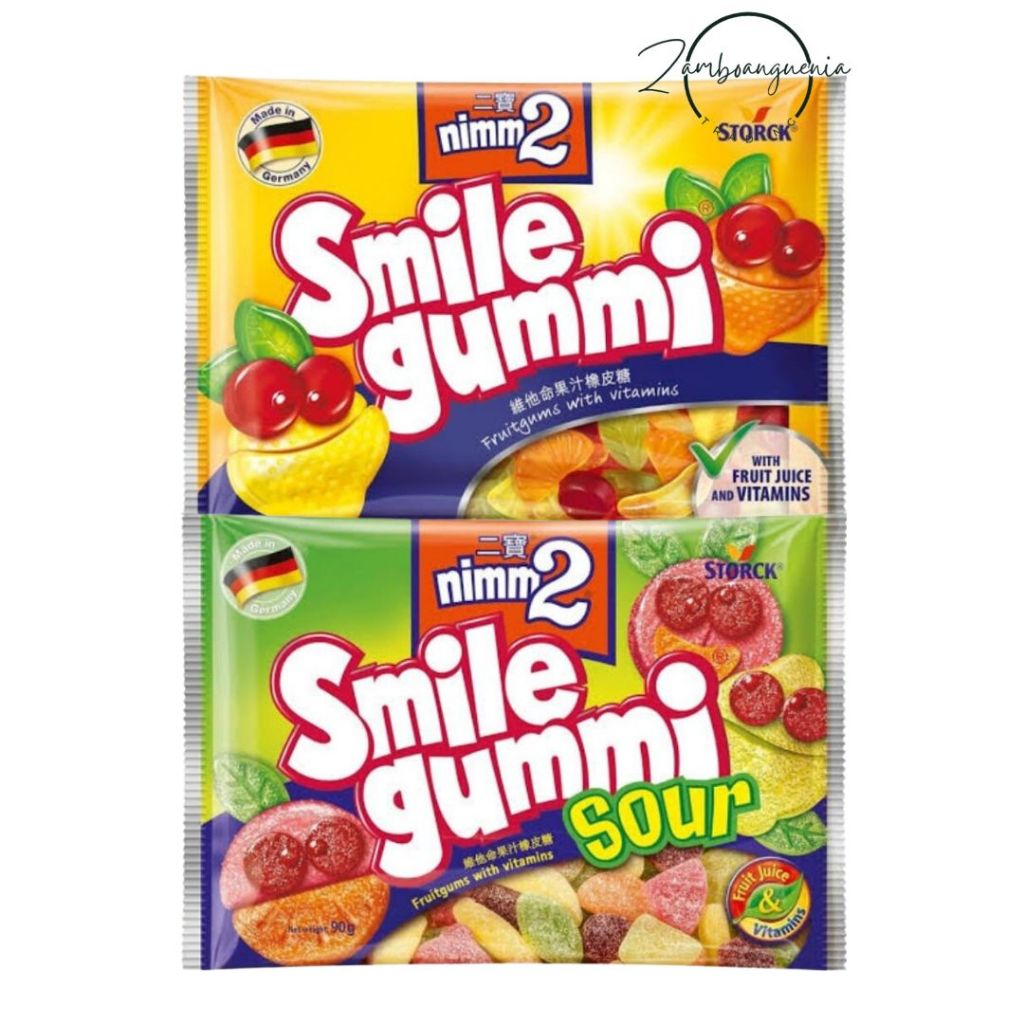 NIMM2 Smile Gummi (Original | Sour | Fruit & Yoghurt) (90g) [SG ...
